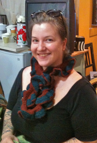 The Swirl - A Moebius Scarf | HoneyBee